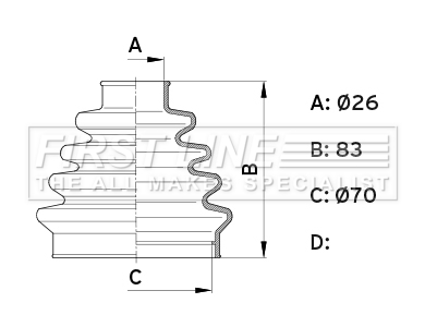First Line FCB1005 CV Boot Kit for sale online | eBay