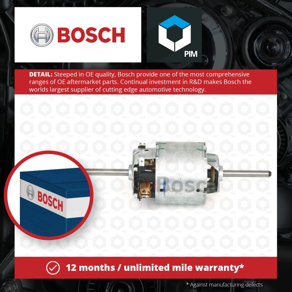 Bosch Original Electric Motor 24v for 0130101616 for sale online | eBay