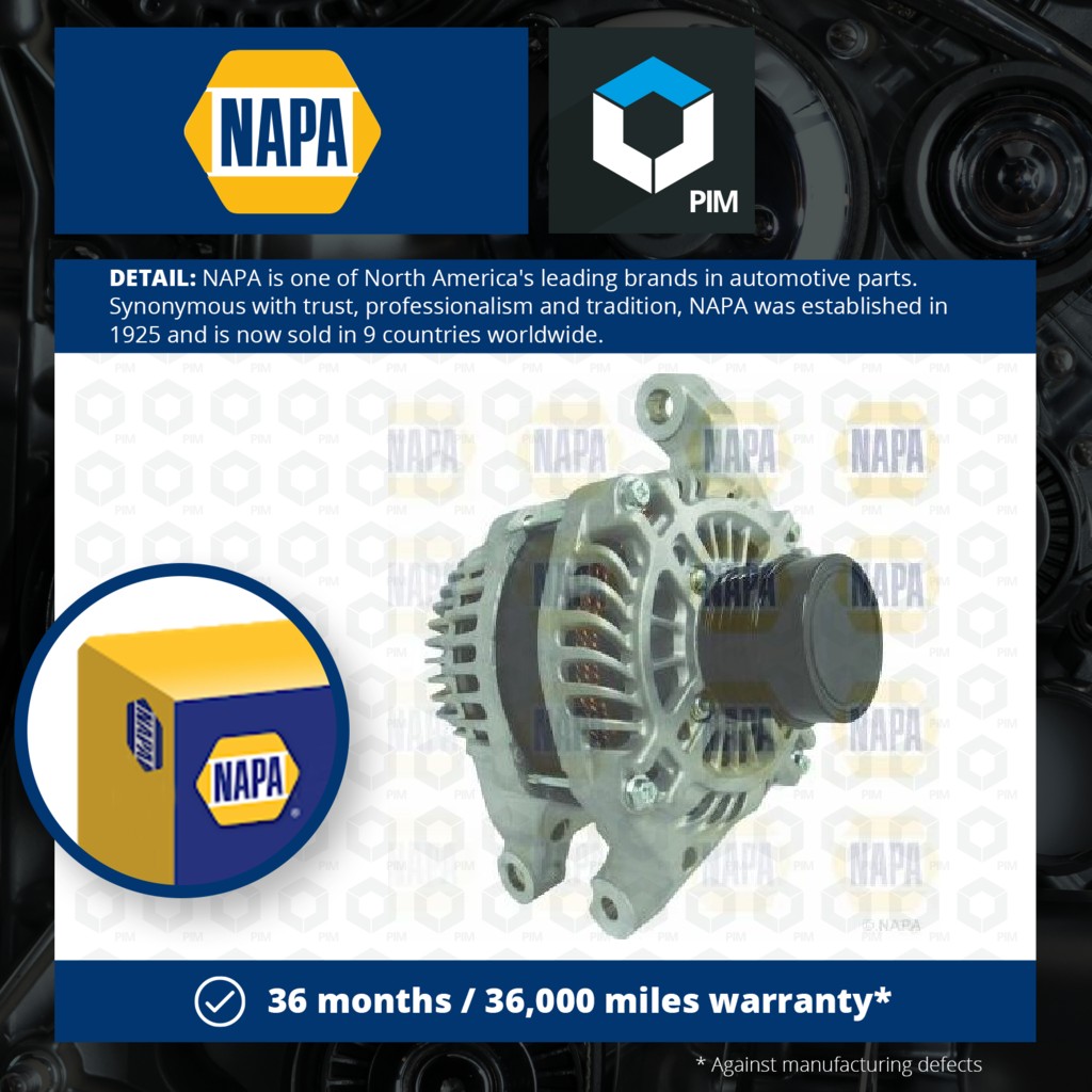 Alternatore adatto FORD FOCUS Mk3 ST 2.0 2012 su NAPA 1741221 CJ5T10300CB qualità Consegna tracciata gratuita. Spedizione del giorno lavorativo successivo nel Regno Unito.