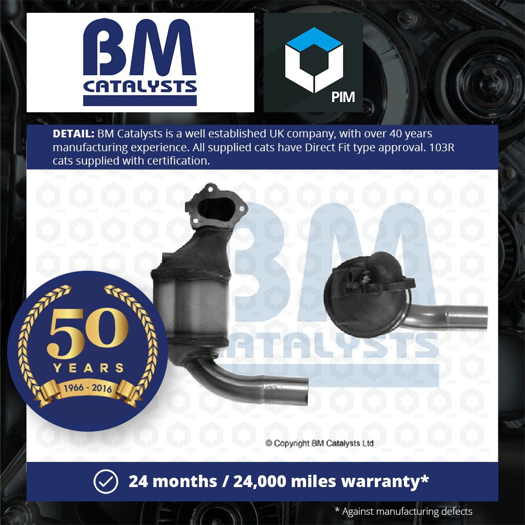 Convertitore catalitico tipo omologato per FORD KA TDCi 1.3D 08-10 qualità BM nuovo Consegna tracciata gratuita. Spedizione del giorno lavorativo successivo nel Regno Unito.