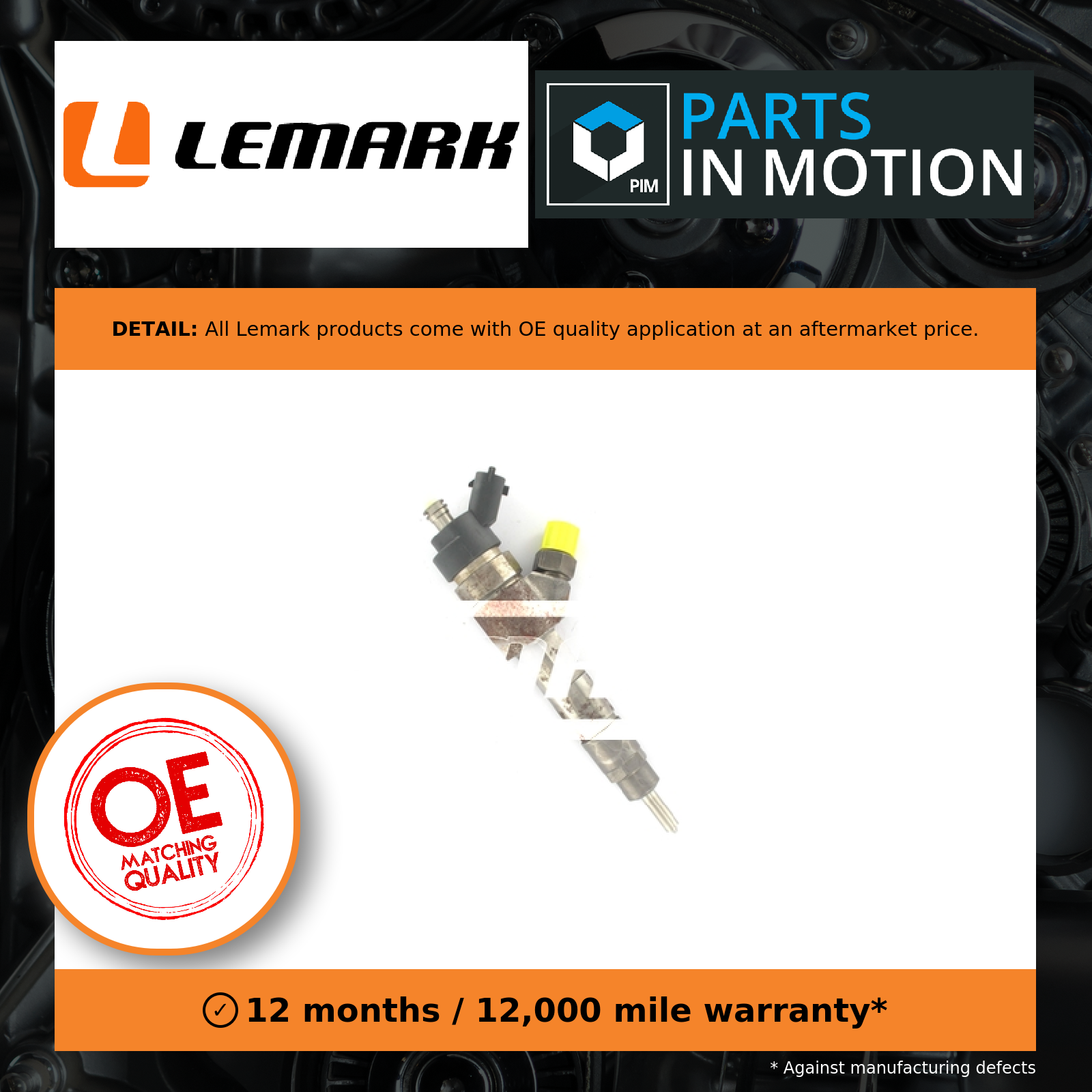 Diesel Fuel Injector fits CITROEN RELAY 2.8D 00 to 06 Nozzle Valve ...
