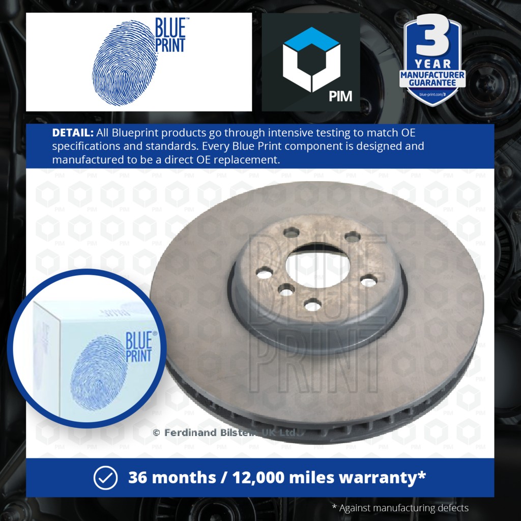 Disco freno ventilato singolo si adatta TOYOTA anteriore sinistro 348 mm ADL 43516WAA01 qualità nuovo Consegna tracciata gratuita. Spedizione del giorno lavorativo successivo nel Regno Unito.