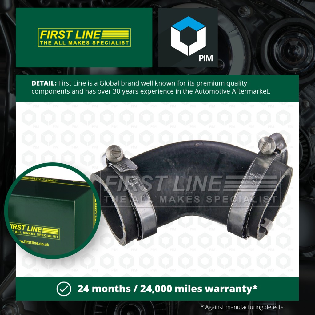 Turbo Hose Fits VOLVO V50 545 1.6d Front Upper Left 10 to 12 D4162t ...