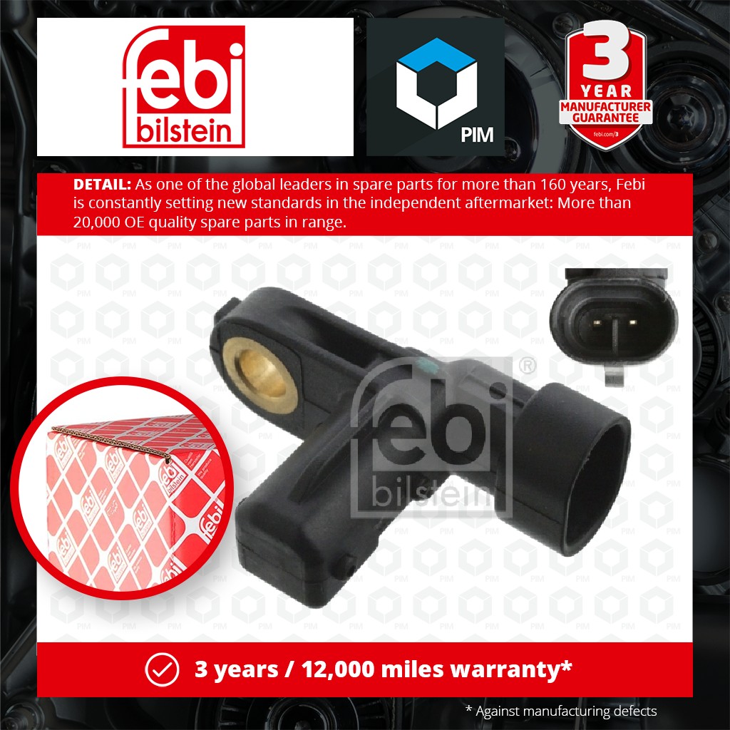 Sensore ABS posteriore sinistro o destro 106467 velocità ruota Febi XR822753 qualità nuovo Consegna tracciata gratuita. Spedizione del giorno lavorativo successivo nel Regno Unito.