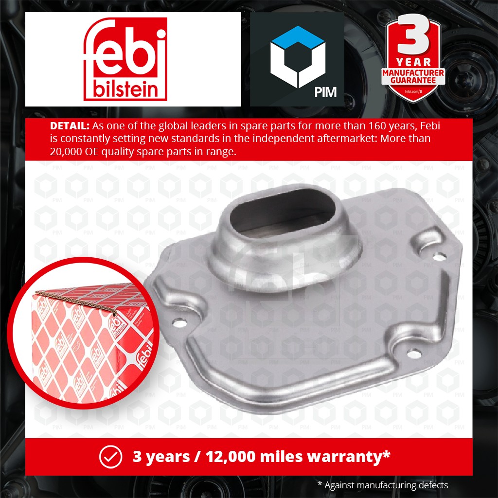 Filtro olio automatico Gearbox adatto per MINI CONVERTIBILE COOPER R52 1.6 04-08 Febi 10% di sconto con codice SCORE10. Min spesa £15. Max £75 di sconto.