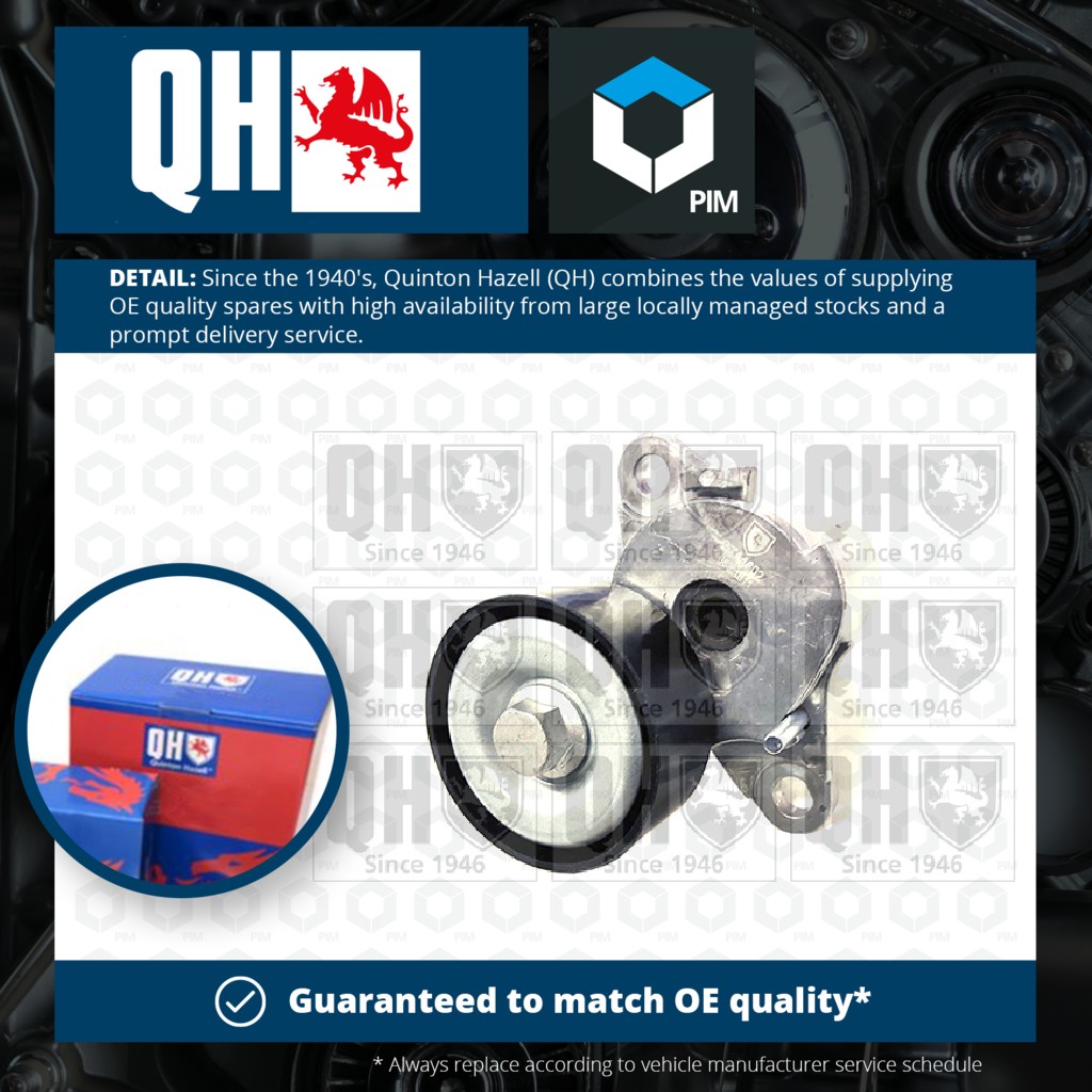 Tensione cintura aux si adatta a trazione SEDUTA a costine a V QH 06L903133D alta qualità garantita Consegna tracciata gratuita. Spedizione del giorno lavorativo successivo nel Regno Unito.