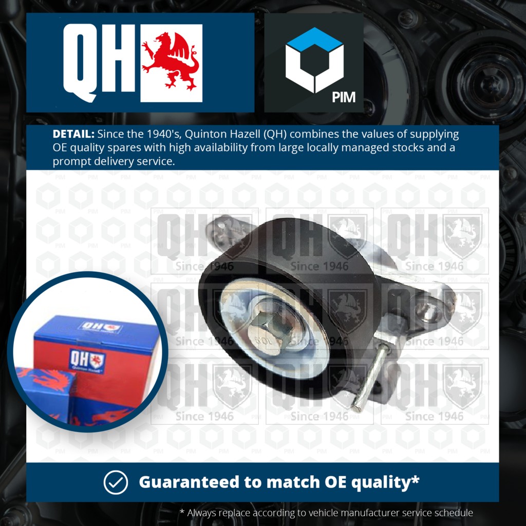 Tensione cintura Aux adatto a RENAULT ESPACE Mk4 2.0D 2006 on drive costine a V QH nuovo Consegna tracciata gratuita. Spedizione del giorno lavorativo successivo nel Regno Unito.