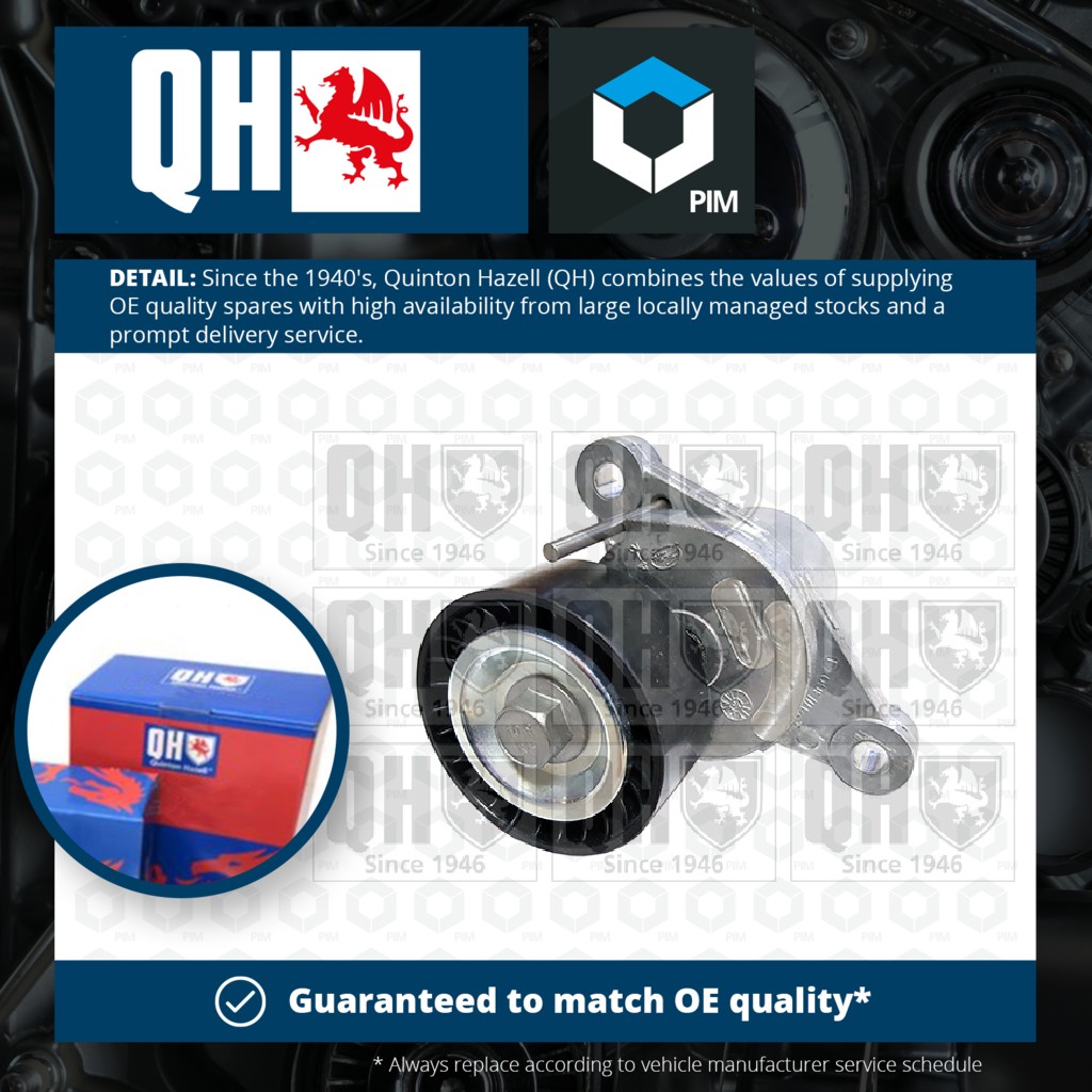 Tensione cintura aux adatto a trazione PEUGEOT 308 CC, MK1, MK2 1.6D 09-21 9 HC(DV6C) Consegna tracciata gratuita. Spedizione del giorno lavorativo successivo nel Regno Unito.