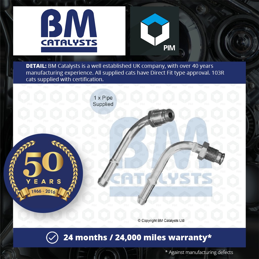 Tubo sensore di pressione DPF PP11022A BM catalizzatori tubo qualità originale garantita Consegna tracciata gratuita. Spedizione del giorno lavorativo successivo nel Regno Unito.