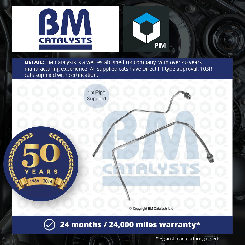 Tubo sensore di pressione DPF PP11013B BM catalizzatori tubo 1714G2 qualità garantita 15% di sconto con codice KING15. Min spesa £15. Max £75 di sconto