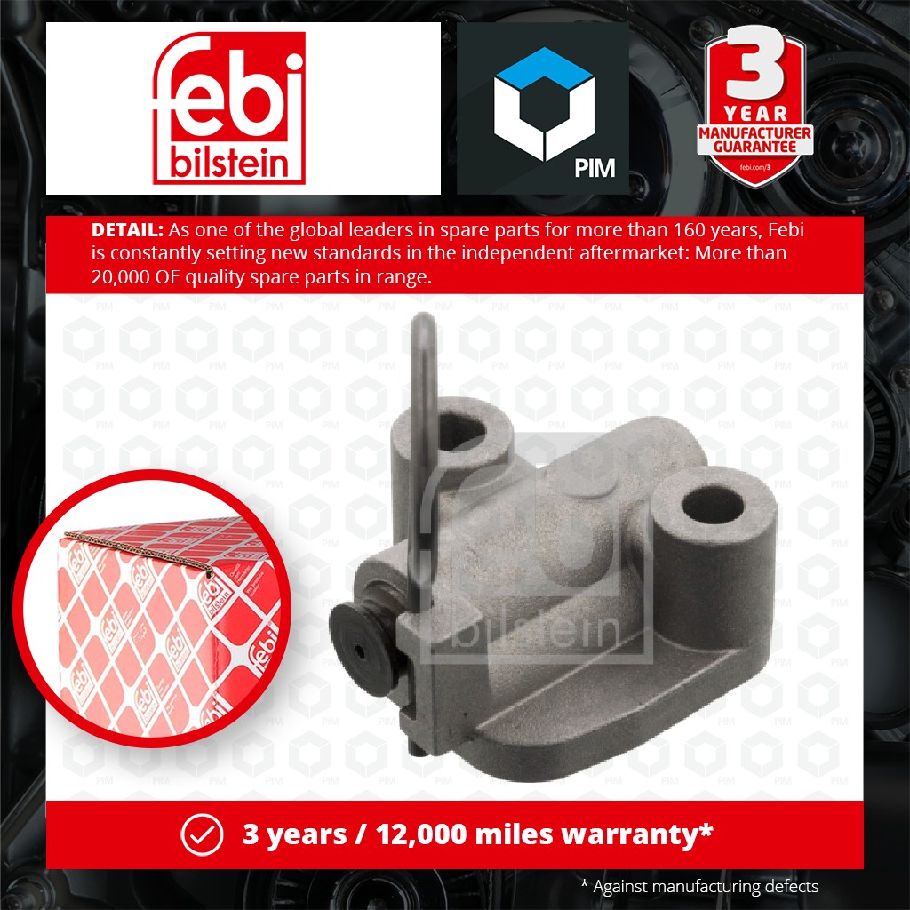 Tensionatore catena temporale adatto a CHEVROLET VOLT 1.4 2011 su LUU 55562235 qualità Febi Consegna tracciata gratuita. Spedizione del giorno lavorativo successivo nel Regno Unito.