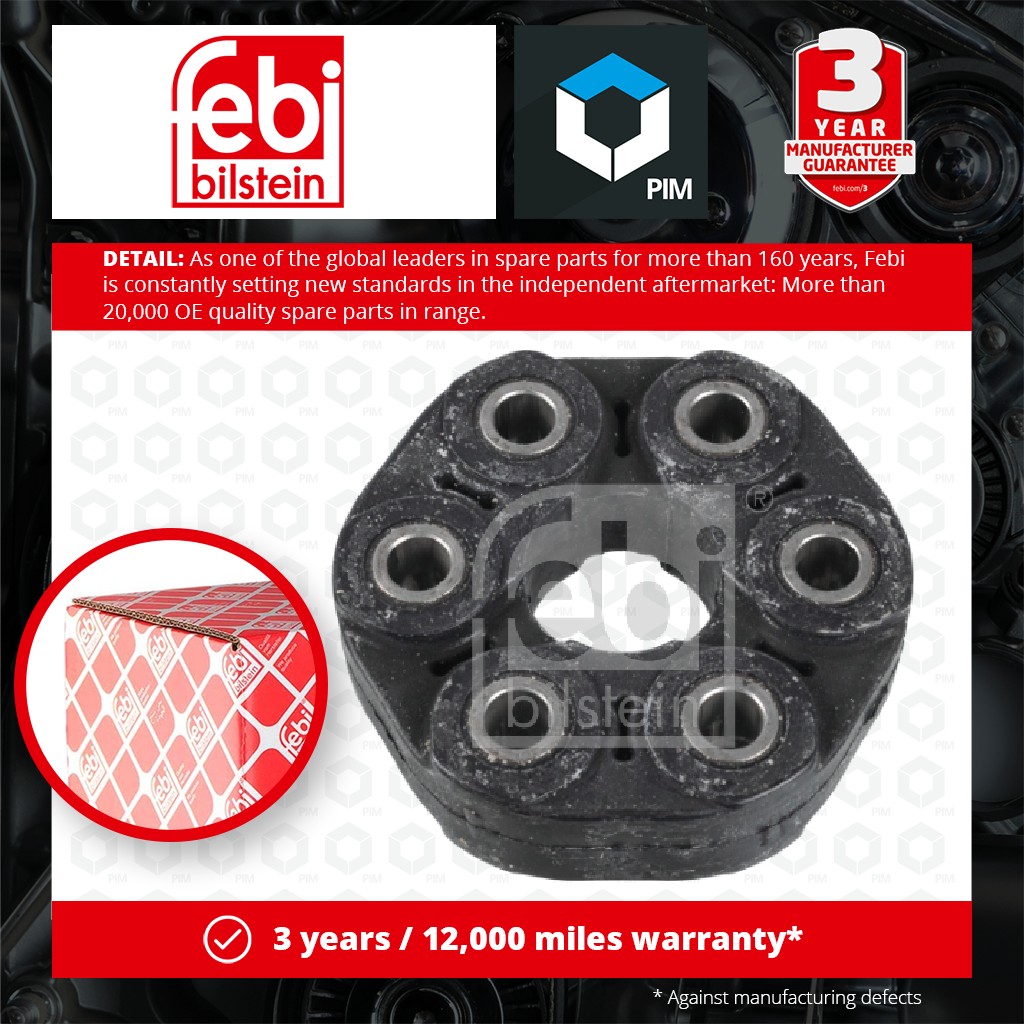 2 giunti Propshaft adatti a Kia Sportage 2.0 posteriore 2004 su G4GC 6 velocità MTM UJ Febi Consegna tracciata gratuita. Spedizione del giorno lavorativo successivo nel Regno Unito.
