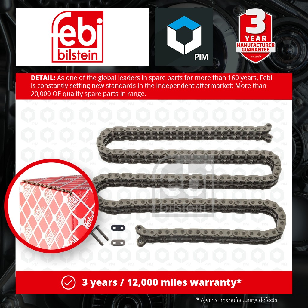 Catena temporale adatta a MERCEDES 309 602 3.0D 82-90 OM617.913 A0009974394 Febi Nuova 10% di sconto con codice SCORE10. Min spesa £15. Max £75 di sconto.