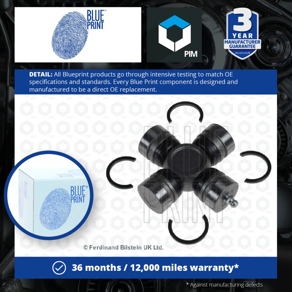 Giunto Propshaft adatto MAZDA B-SERIES UF 2.2 posteriore 91-96 F2L8 accoppiamento UJ ADL Consegna tracciata gratuita. Spedizione del giorno lavorativo successivo nel Regno Unito.