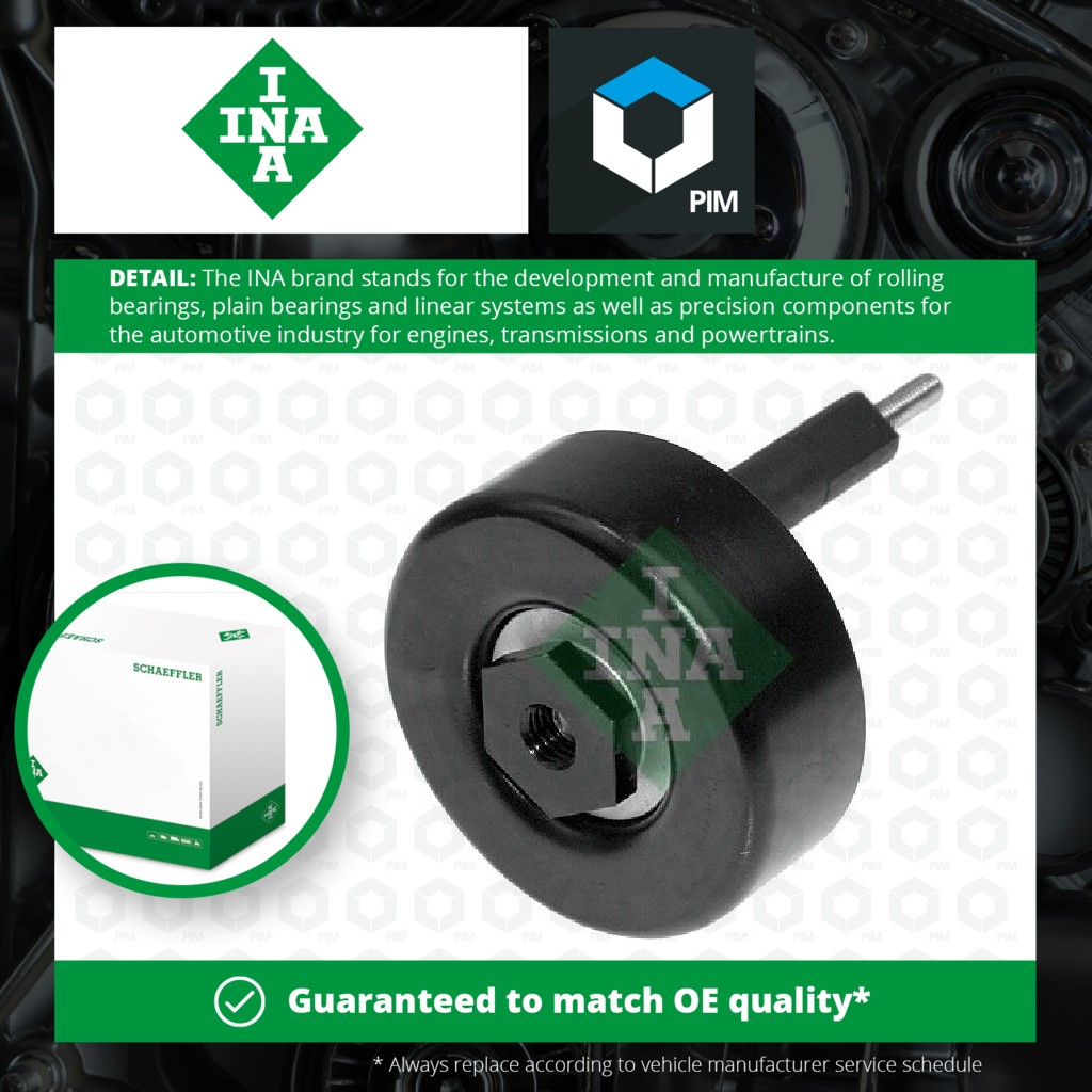 Tensione cintura aux adatto per BMW 730D E38 3.0D 98 a 01 unità a costine a V qualità INA 15% di sconto con codice KING15. Min spesa £15. Max £75 di sconto