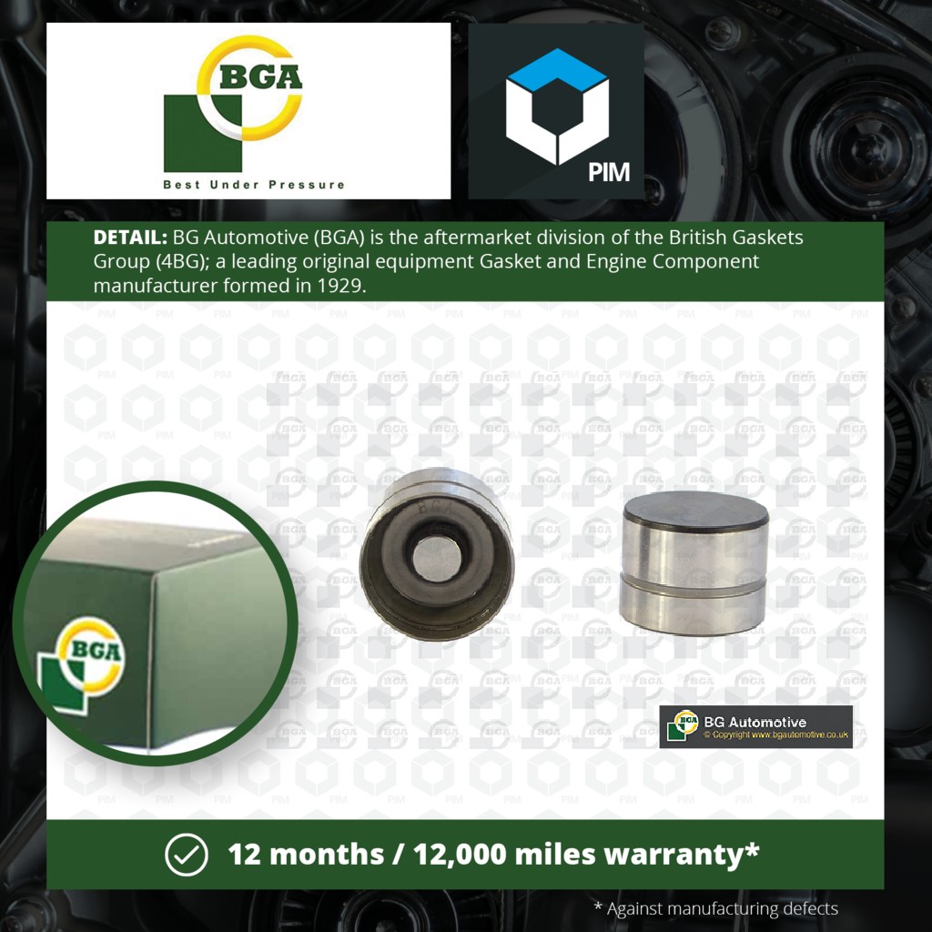 Tappeto idraulico / sollevatore adatto per inseguimento cam VW BGA 038109309A 038109309B qualità Consegna tracciata gratuita. Spedizione del giorno lavorativo successivo nel Regno Unito.