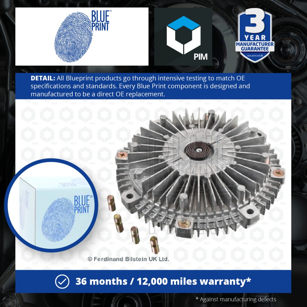 Accoppiamento viscoso ventola radiatore adatto a MITSUBISHI PAJERO Mk4 3.2D da 07 a 10 4M41 ADL Consegna tracciata gratuita. Spedizione del giorno lavorativo successivo nel Regno Unito.