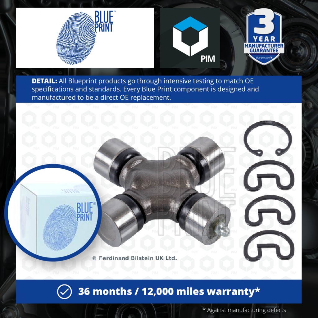 Giunto Propshaft adatto per TOYOTA HILUX Mk7 3.0D posteriore da 05 a 15 1KD-FTV UJ accoppiamento ADL 10% di sconto con codice SCORE10. Min spesa £15. Max £75 di sconto.