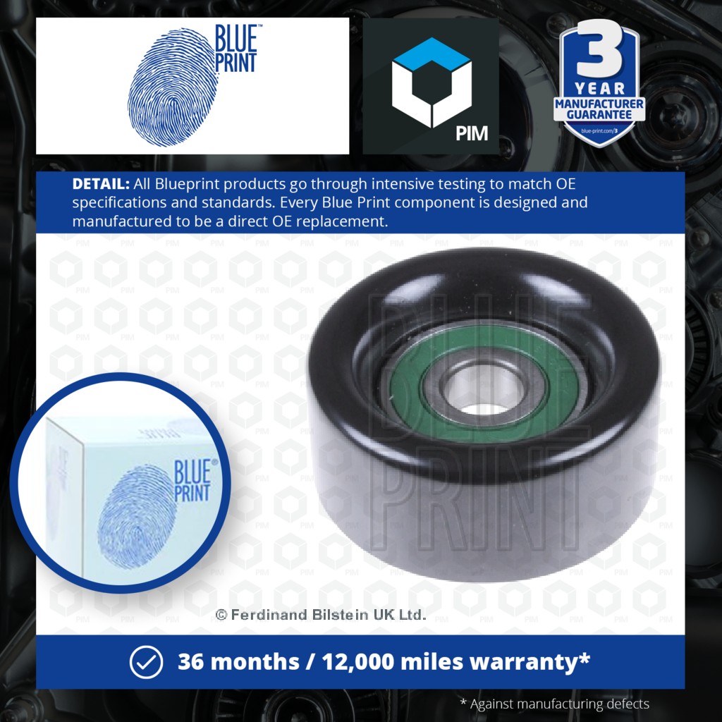 Puleggia Aux Cintura Idler adatta Kia Sorento Mk1 2.5D 09-11 D4CB Deflessione Guida Consegna tracciata gratuita. Spedizione del giorno lavorativo successivo nel Regno Unito.