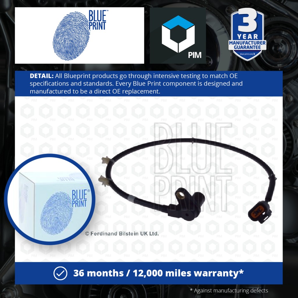 Sensore ABS posteriore sinistro ADC47125 velocità ruota stampa blu MR569782 MR493459 qualità Consegna tracciata gratuita. Spedizione del giorno lavorativo successivo nel Regno Unito.