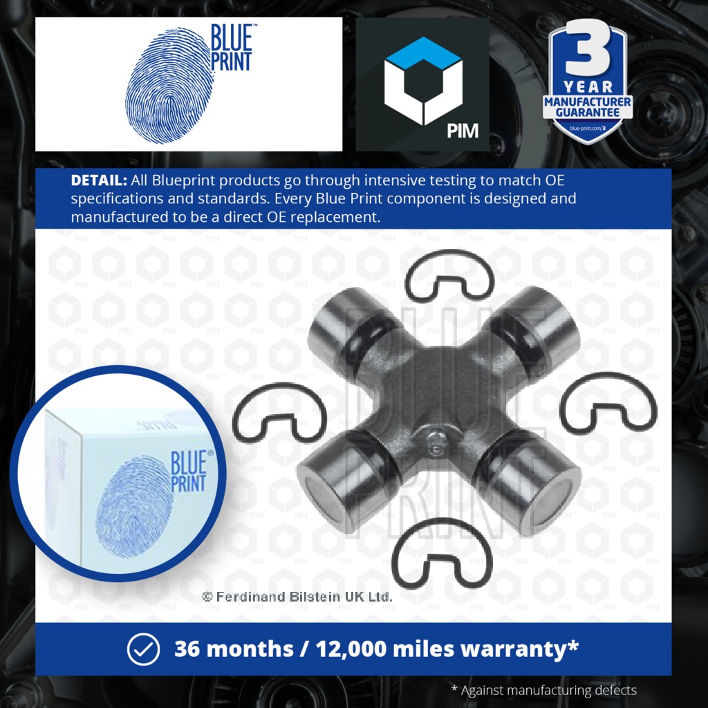 Giunto Propshaft anteriore o posteriore ADC43909 stampa blu UJ accoppiamento universale UJ nuovo Consegna tracciata gratuita. Spedizione del giorno lavorativo successivo nel Regno Unito.