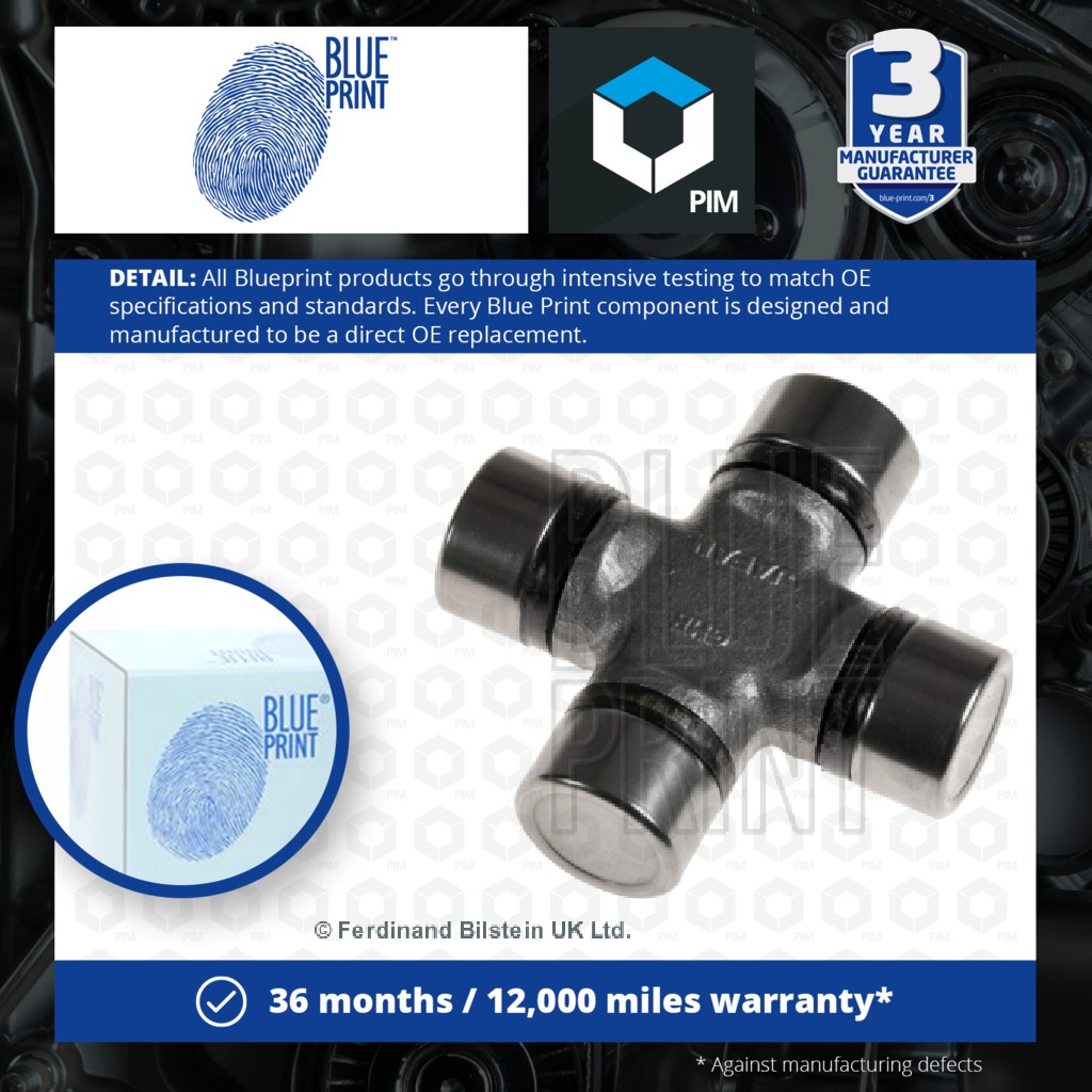 Giunto Propshaft adatto per MAZDA RX8 1.3 anteriore da 03 a 12 13B-MSP UJ accoppiamento universale Consegna tracciata gratuita. Spedizione del giorno lavorativo successivo nel Regno Unito.
