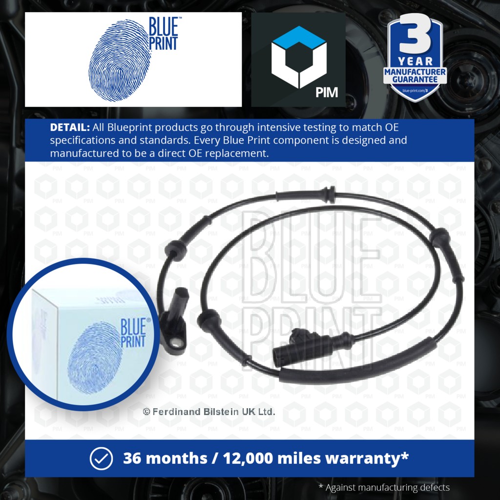 Sensore ABS posteriore sinistro o destro ADJ137101 velocità ruota stampa blu qualità SSB500100 Consegna tracciata gratuita. Spedizione del giorno lavorativo successivo nel Regno Unito.