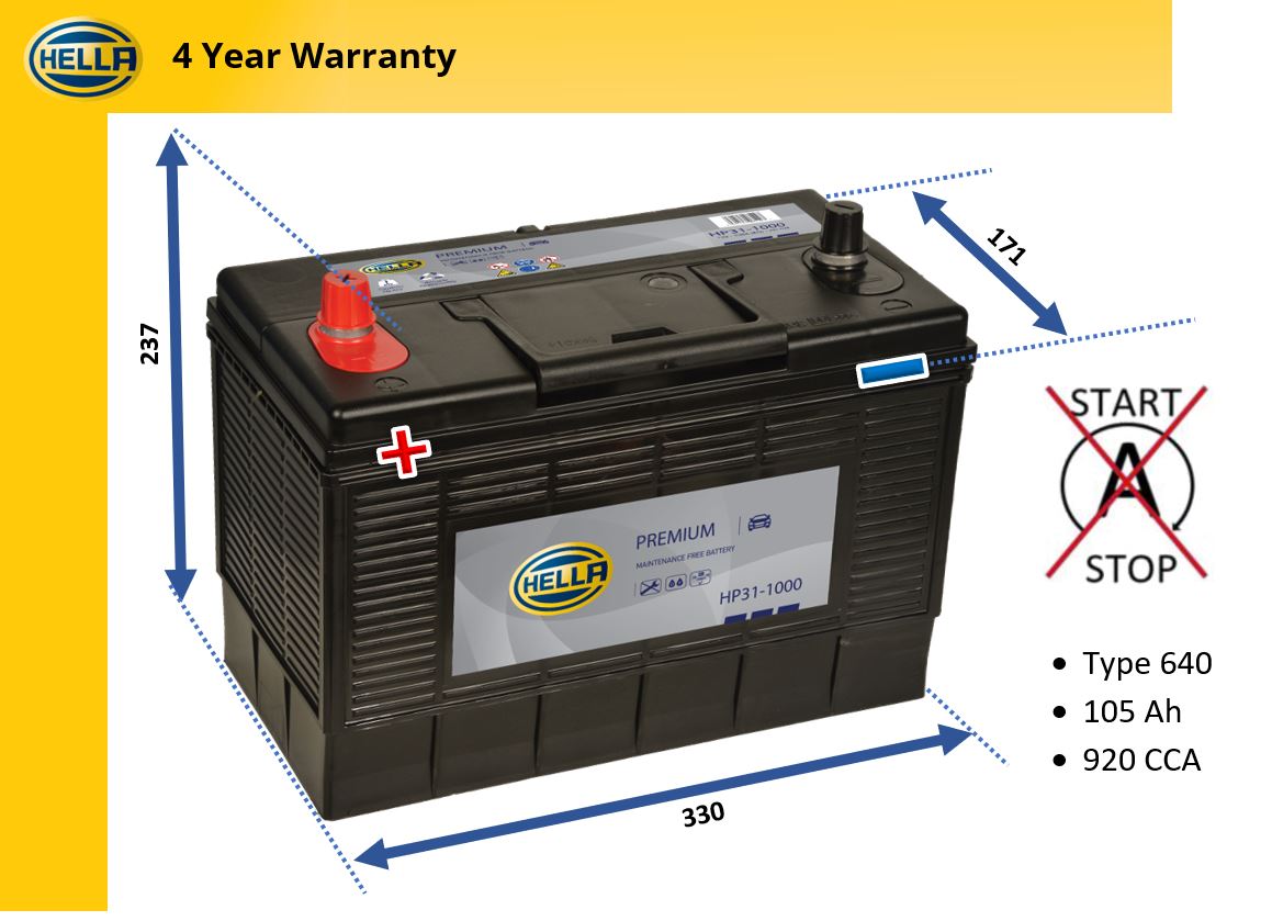 Buy Battery Online - Free shipping - PIM